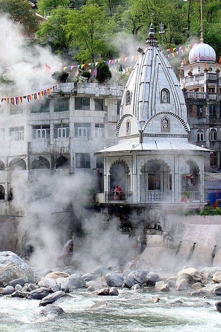 Visit these hot water springs in India to enjoy a hot dip in chilling ...