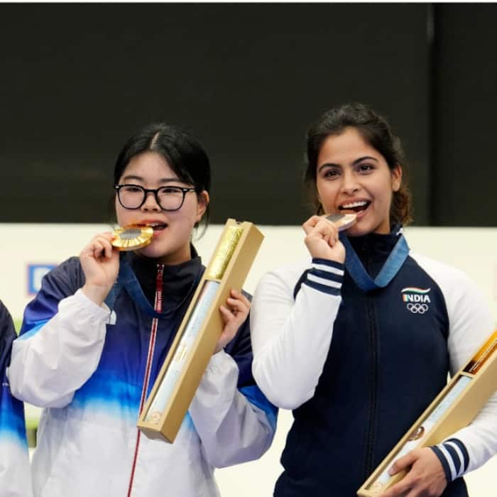 Paris Olympics 2024: Moments From Manu Bhaker’s Bronze-Medal Winning ...