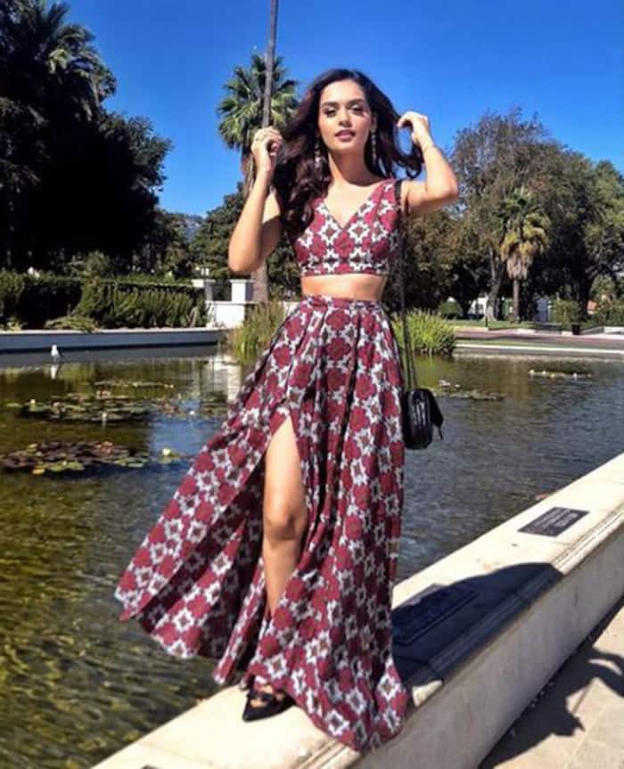 Manushi Chillar Latest Pictures From California Vacay is Hard to Miss
