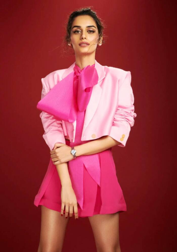 Manushi Chillar Serves The Perfect Valentine Day Dress | See Gorgeous Pics