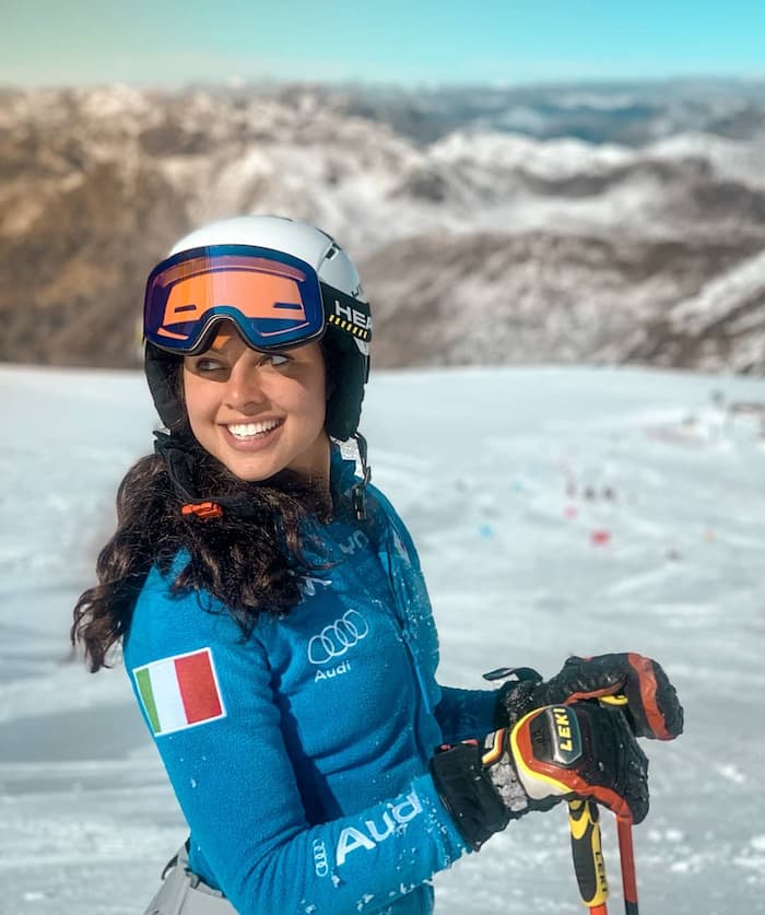 Marta Giunti striking a cute pose