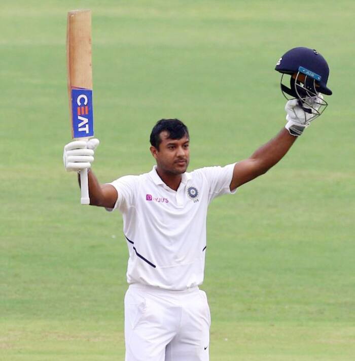 Pune Test: Mayank ton, two 50s help India to 273/3 on Day 1