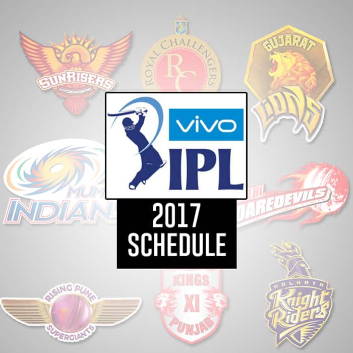 T20 match schedule for IPL season 10 of Mumbai Indians team squad