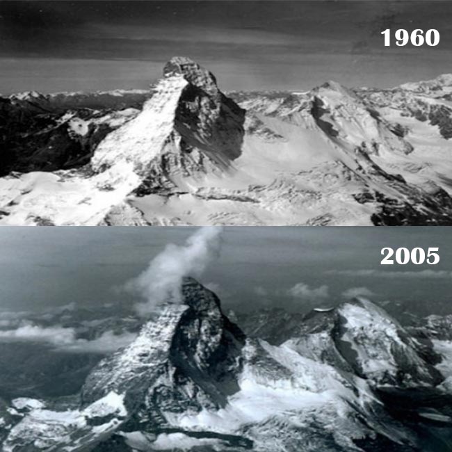 Matterhorn Mountain in the Alps