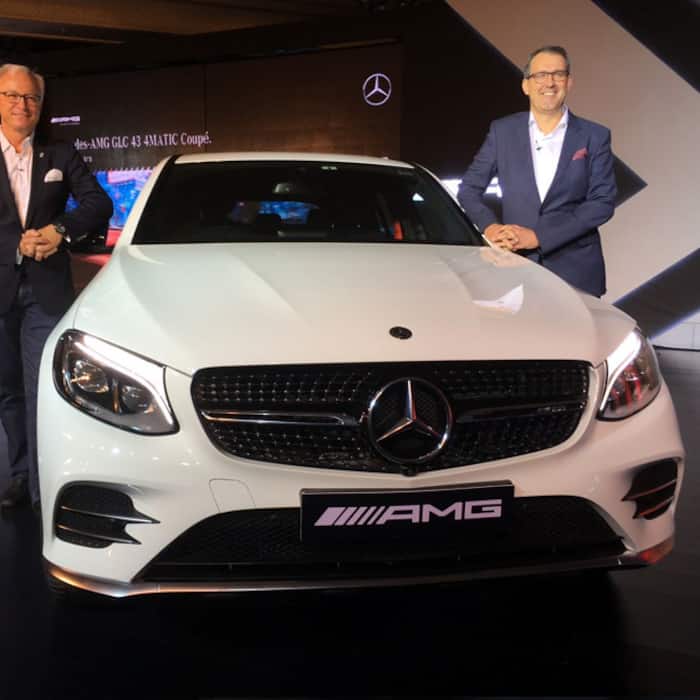 Mercedes AMG GLC43 4-MATIC Coupe launched in India: Check out its ...