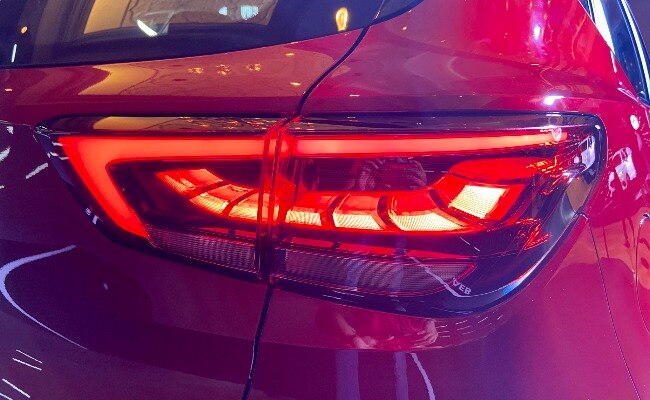 MG Astor: Elegant at rear