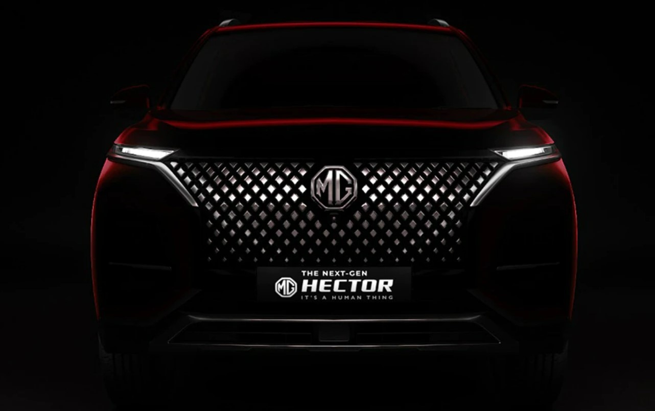 MG Hector Facelift Revealed Ahead Of Launch — Has New Front And Rear