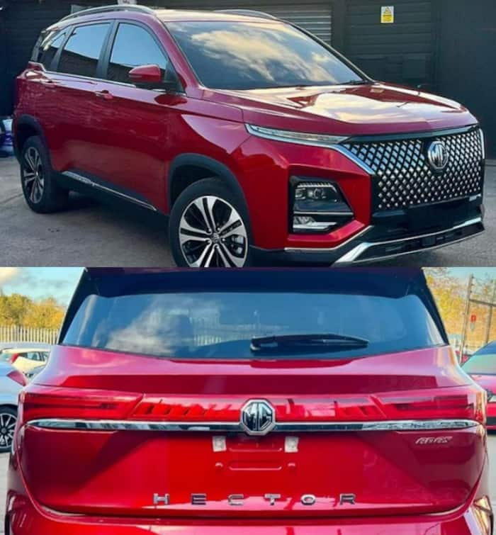 MG Hector Facelift Revealed Ahead Of Launch — Has New Front And Rear
