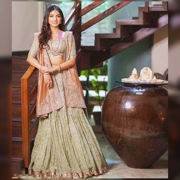 In PHOTOS: Rana Daggubati's Fiancee Miheeka Bajaj Looks Regal at Pre ...