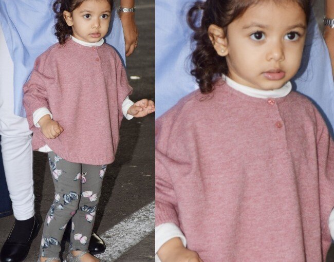 Misha poses for the paparazzi