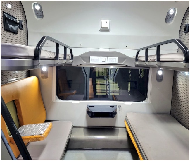 In Pics! First look of Vande Bharat sleeper train shows comfortable ...