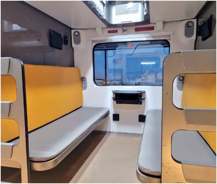 In Pics! First look of Vande Bharat sleeper train shows comfortable interiors and