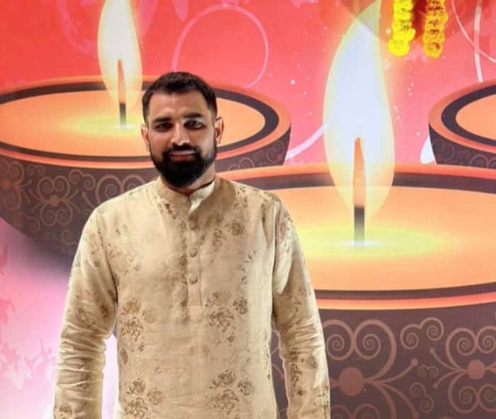 IN Pics | Indian World Cup Bound Cricket Team Celebrates Diwali With Family