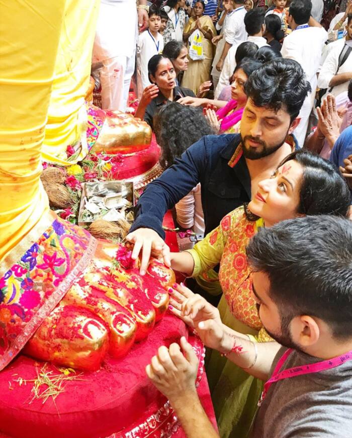 Monalisa and Vikram Singh Rajput a picture perfect couple