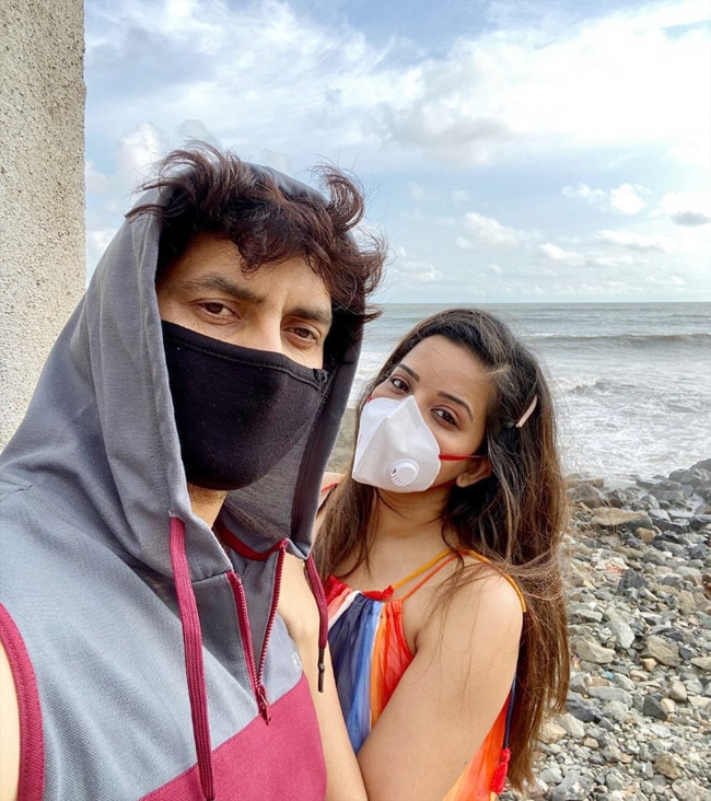 Monalisa and Vikram Singh Rajput a picture perfect couple