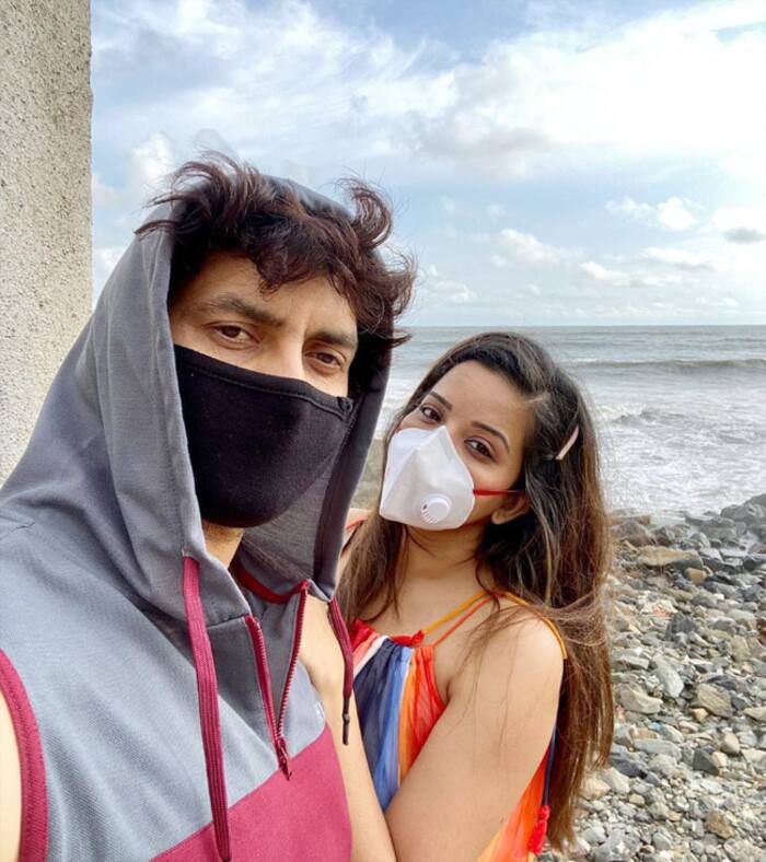 Monalisa and Vikram Singh Rajput a picture perfect couple