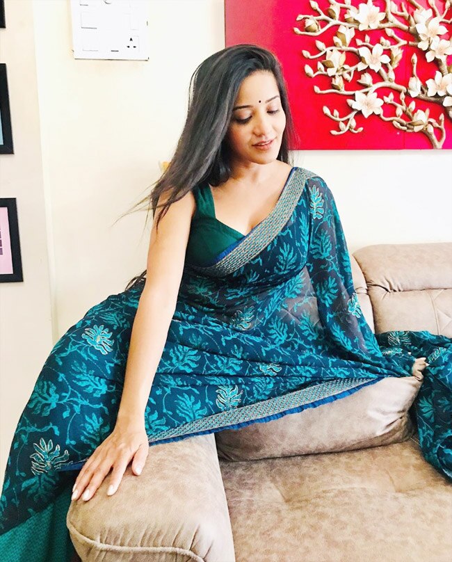 Monalisa is Setting Saree Trends And How!