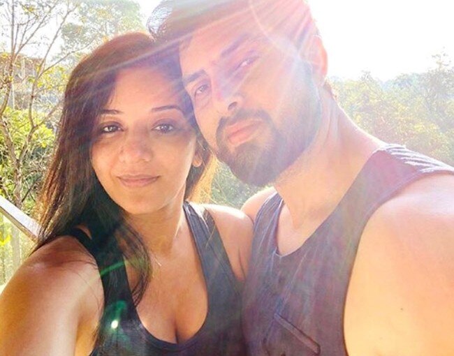 Monalisa is vacationing with her hubby Vikrant Singh Rajpoot in Lonavala