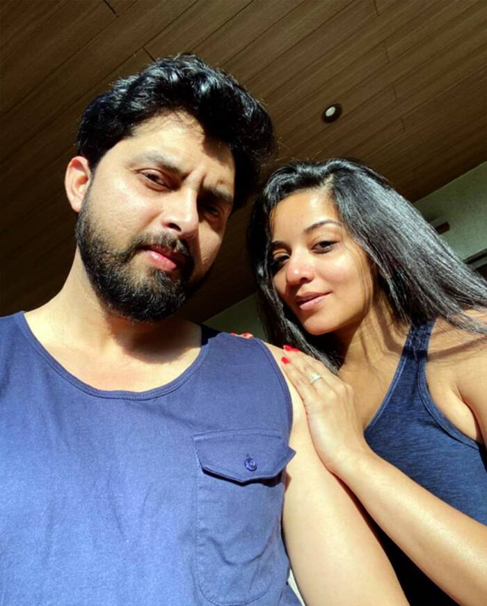 Bhojpuri Hottie And Nazar 2 Actor Monalisa’s Lovey-Dovey Pictures With Husband Vikrant Singh ...