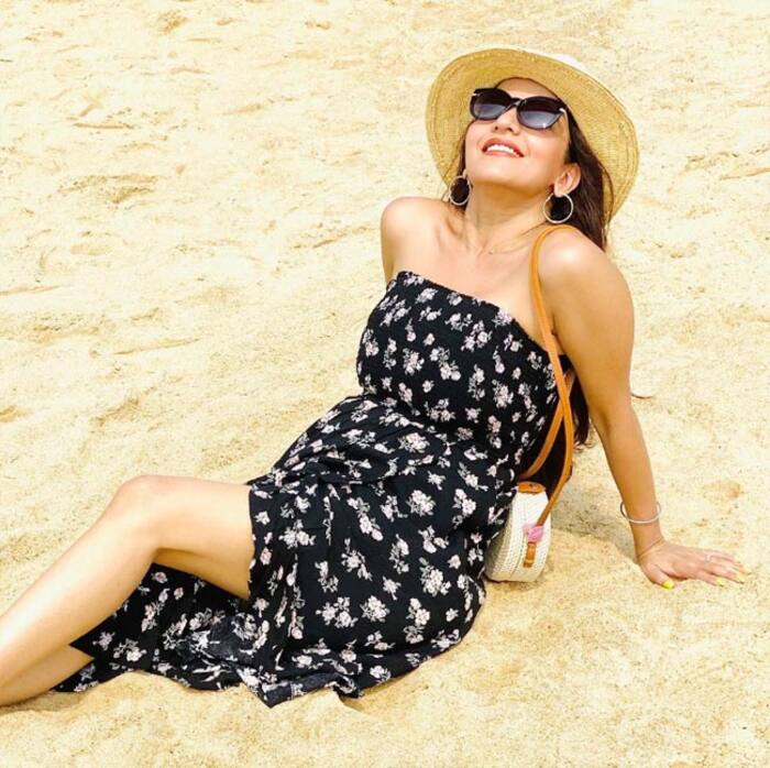 Monalisa looks rejuvenated and refreshed