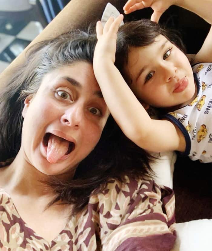 Kareena Taimur at Pataudi House