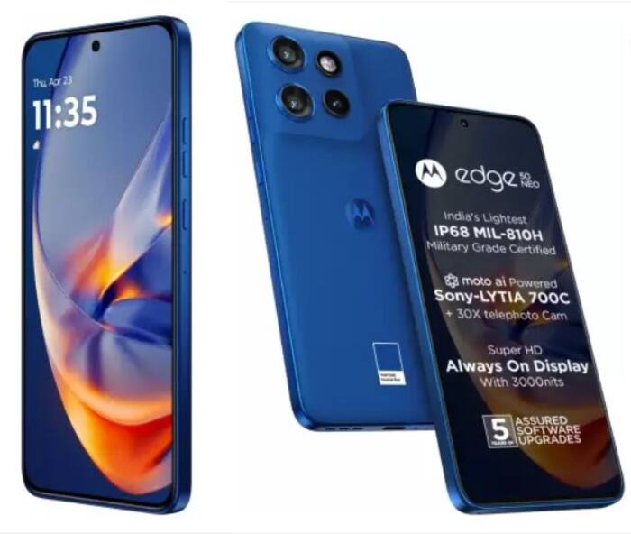 Motorola Edge 50 Neo launched in India; Check price, features, sale ...
