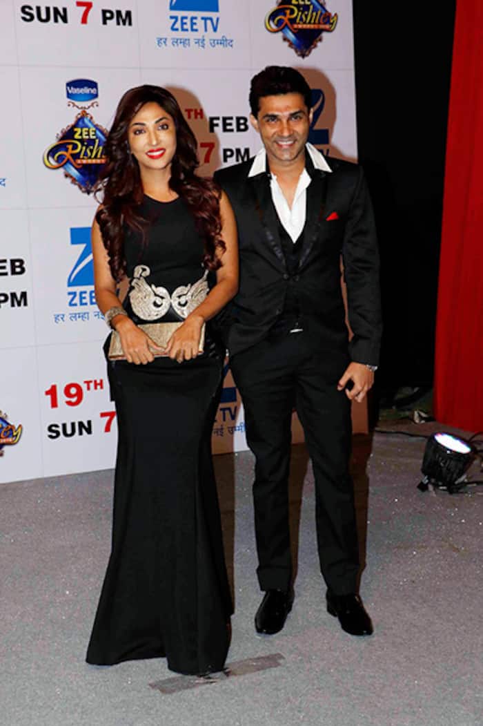 Singer Kumar Sanu with wife Saloni Sanu