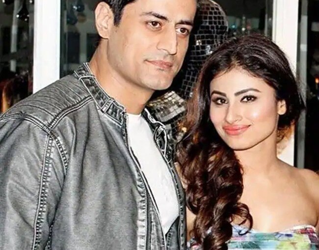 Mouni Roy And Mohit Raina