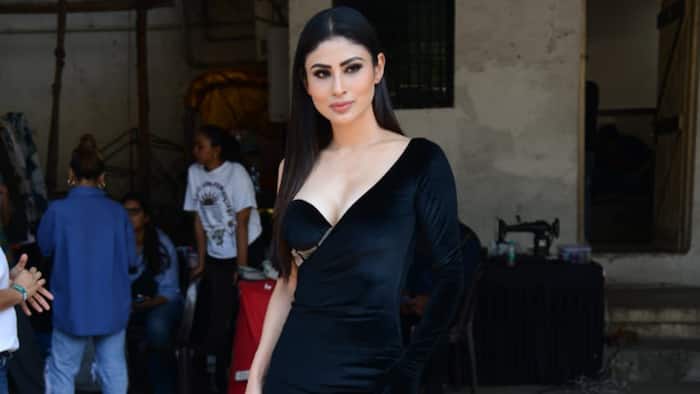 Mouni Roy is a Walking Example of Hotness Personified in a Sizzling Black Velvet Gown - See Sexy ...
