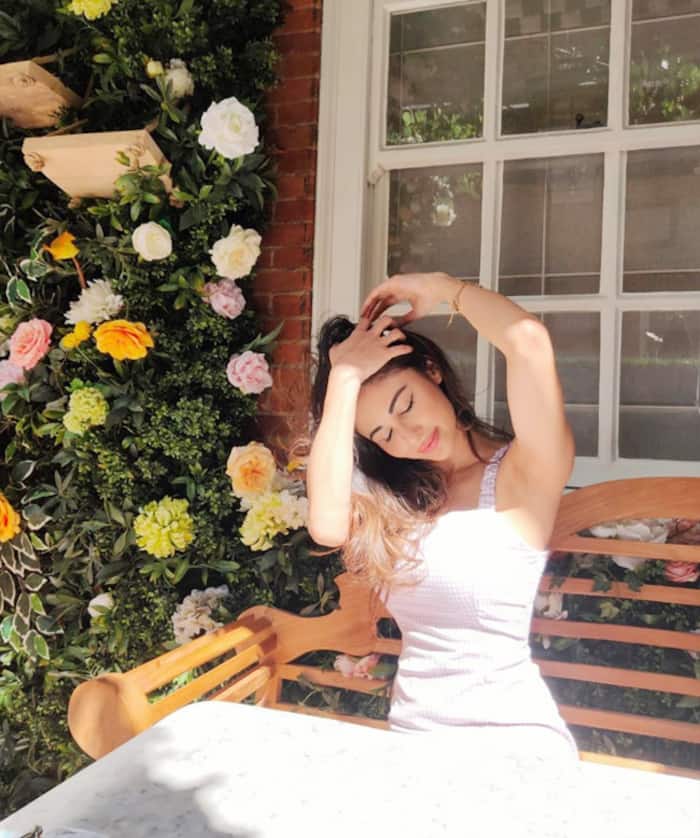 Mouni Roy Looks Stunning in Little White Dress