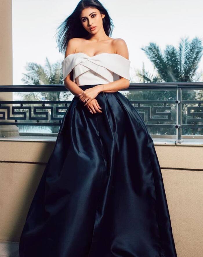 Mouni Roy is a Sight to Behold in This Off-shoulder Mini Dress