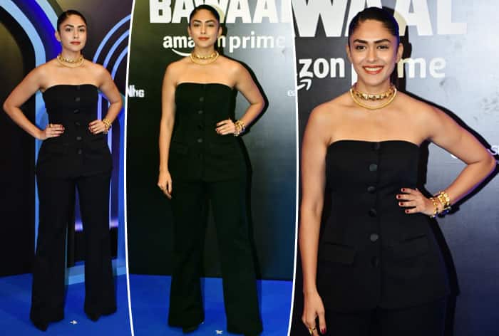 Mrunal Thakur Looks The Hottest in All Black Outfit