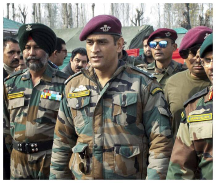 Lt Col MS Dhoni to DSP Mohammed Siraj: List of cricketers with ...