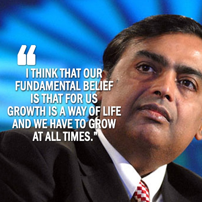Inspirational quote by Mukesh Ambani