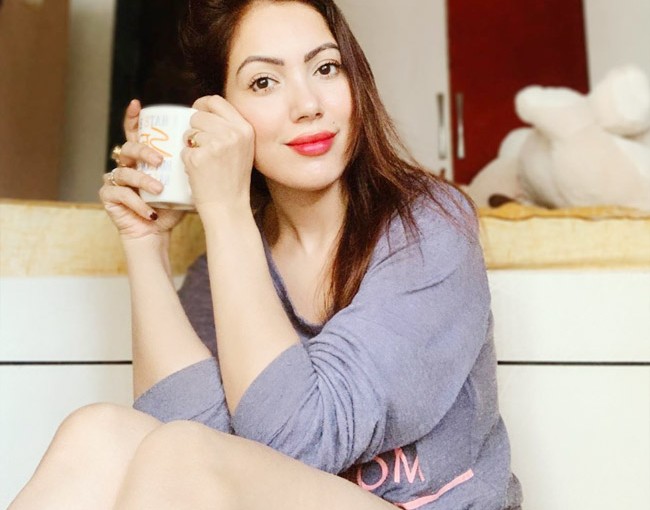 Munmun Dutta's bold pose