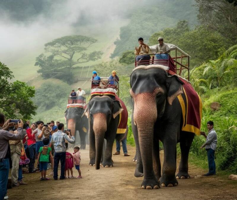 8 Best Places For Elephant Safari In South India