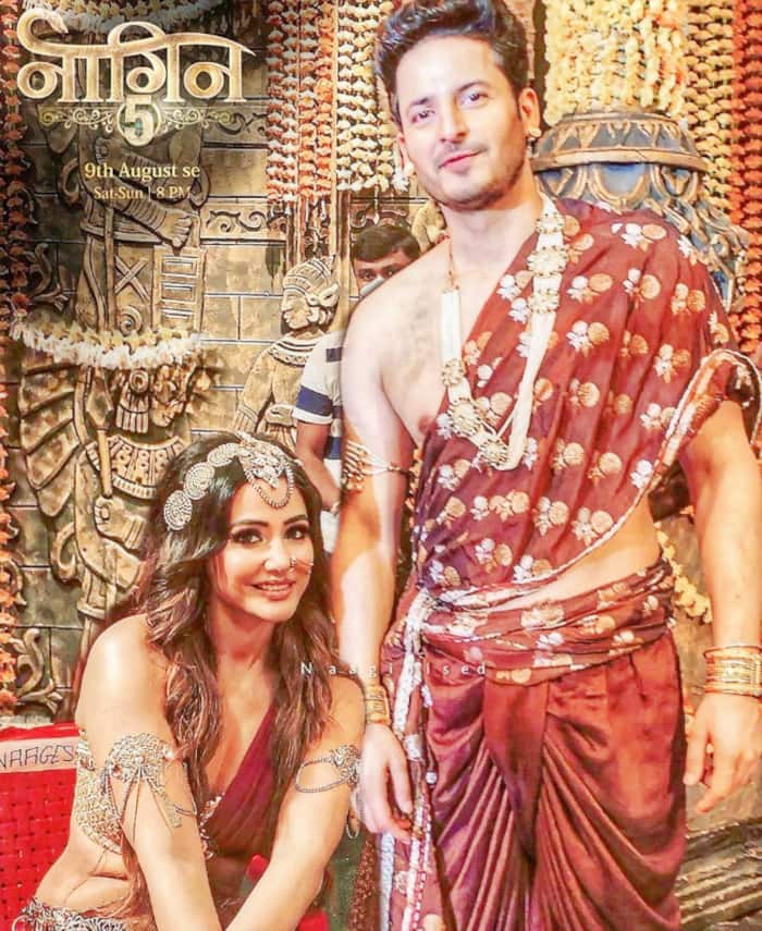 Naagin 5 Begins Tonight: Hina Khan as Naagin, Mohit Malhotra as Naag ...
