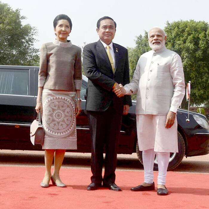 Prime Minister of Thailand visits India, receives ceremonial reception ...