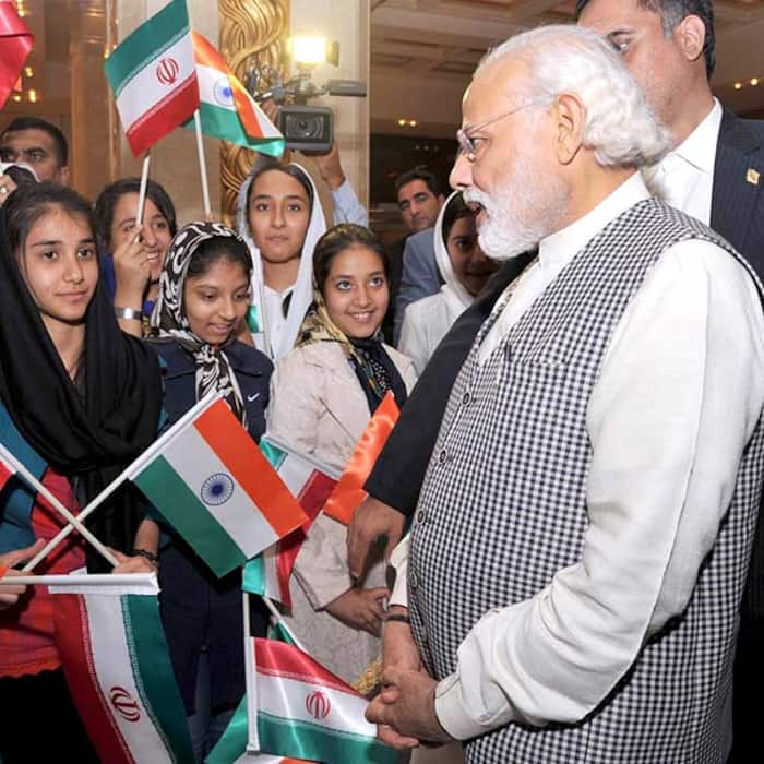 Prime Minister Narendra Modi on a two day visit to Iran