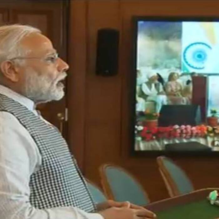 Narendra Modi addresses 29th International Yoga festival in Rishikesh ...