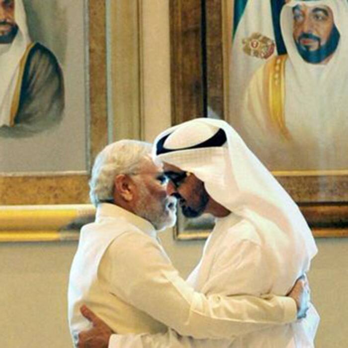 Prime Minister Narendra Modi is a ‘serial hugger’, here’s proof!