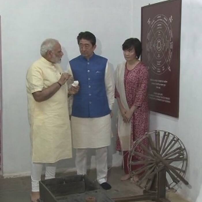 PICS: Narendra Modi hosts Japanese PM Shinzo Abe’s Gujarat visit