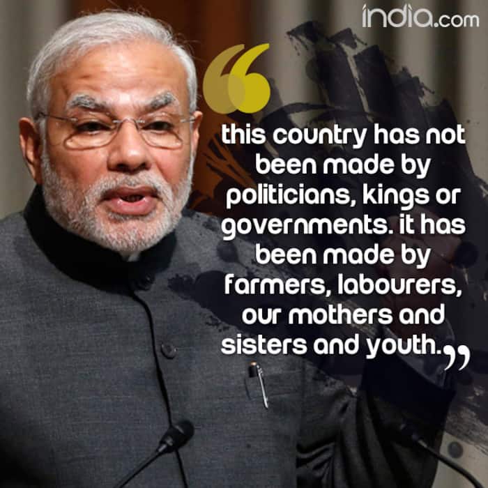 Happy Birthday Narendra Modi: Top 10 powerful quotes by PM Modi