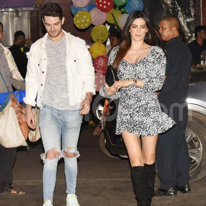 Natasa Stankovic Looks Sexy as She Poses For Cameras Outside a Popular ...