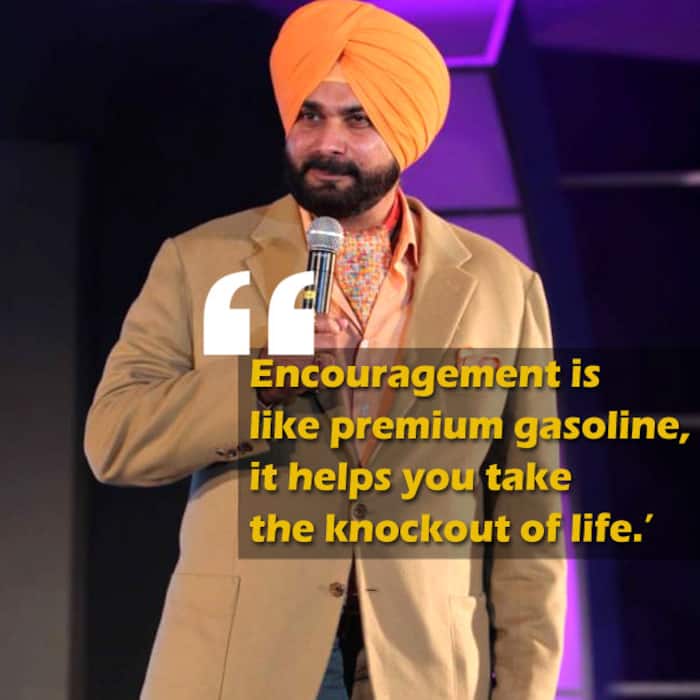 10 inspirational quotes by Navjot Singh Sidhu that will make your day!