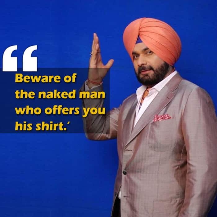 10 inspirational quotes by Navjot Singh Sidhu that will make your day!