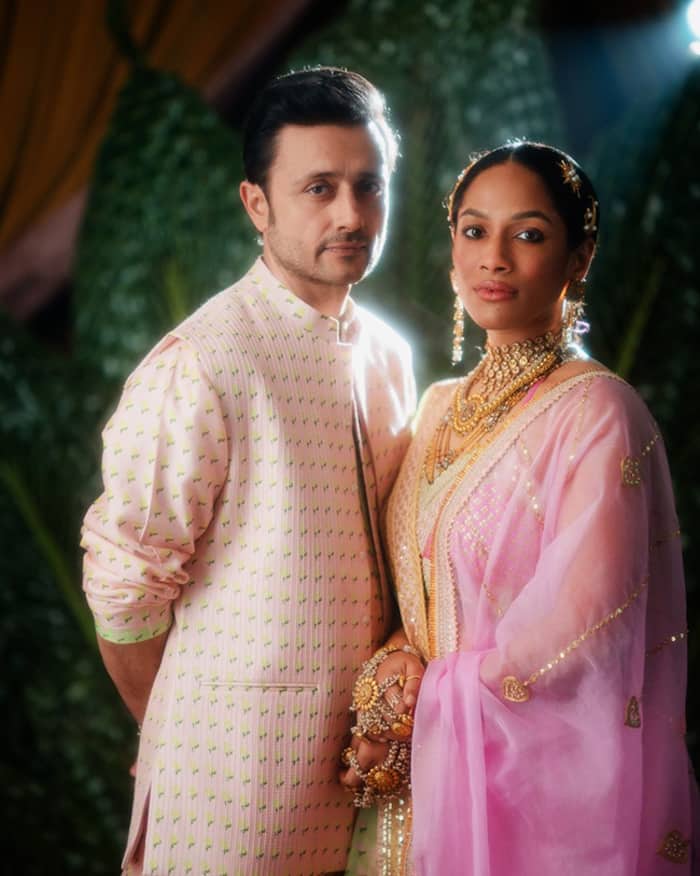 Masaba Gupta's Wedding Inside Pics: Bride Wears Barfi-Pink Lehenga ...