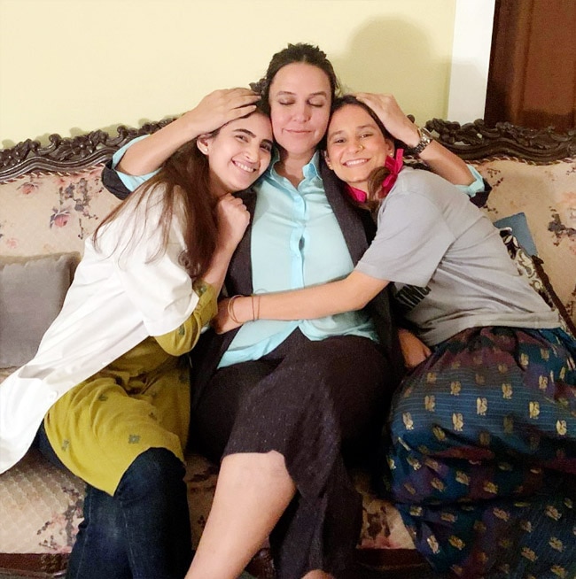 At the special screening of Devi