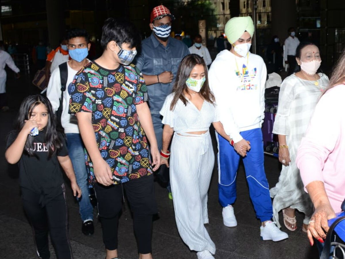 Neha Kakkar and Rohanpreet are seen much in love