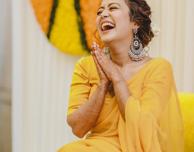 Neha Kakkar Haldi ceremony photos